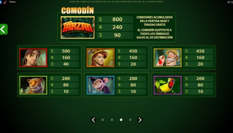 Tarzan Juego: Una aventura en la selva de los slots